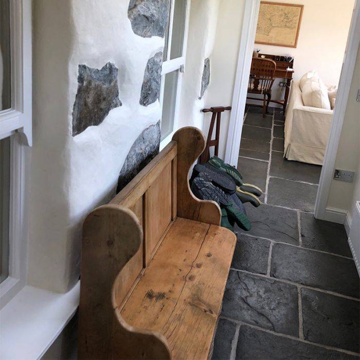 Dallas Slate Flagstone Floor Slate Crazy Mesh Eastwood Stone Co.Ltd