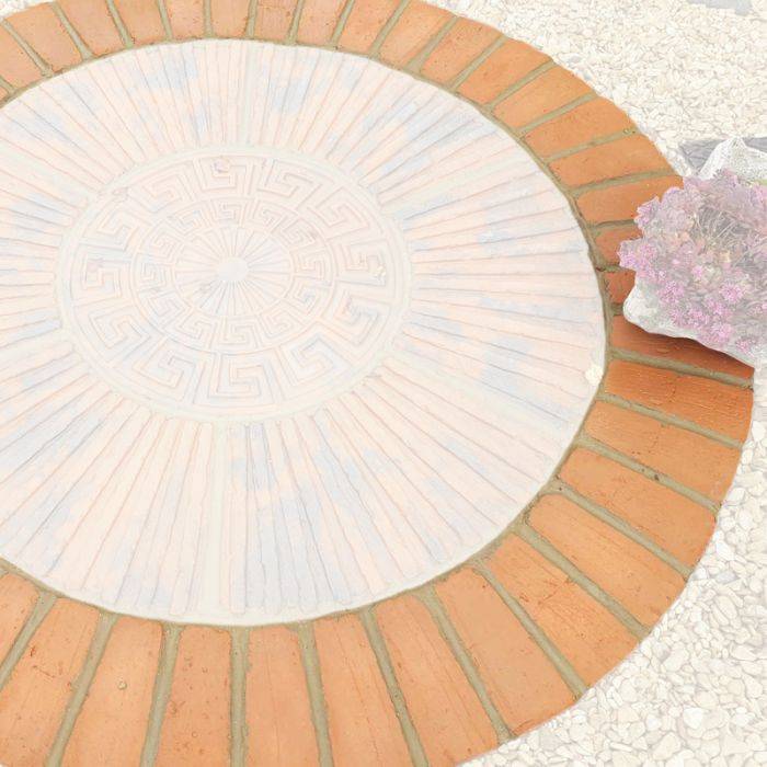 Decorative Circle Brick Pavers Creative Ways To Use Recycled Bricks In
